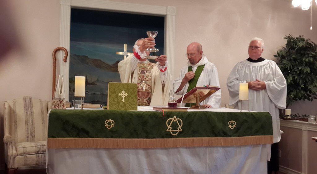 Frank Reeves at altar w bp - The North Region of the Episcopal Diocese ...