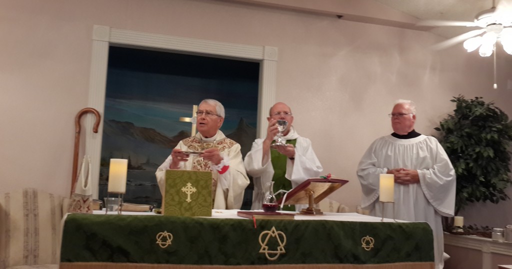 Frank Reeves at altar with rayford - The North Region of the Episcopal ...