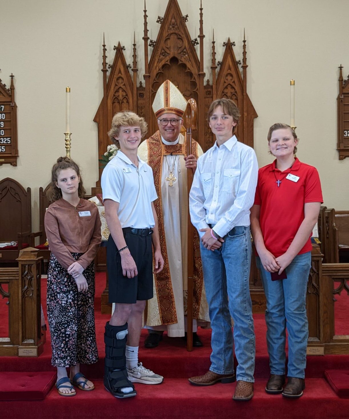 Bishop Mayer makes final visitation - The North Region of the Episcopal ...