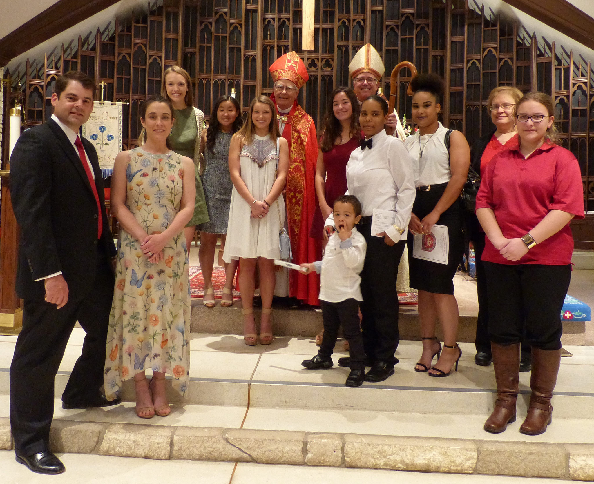 pentecost confirmands - The North Region of the Episcopal Diocese of Texas
